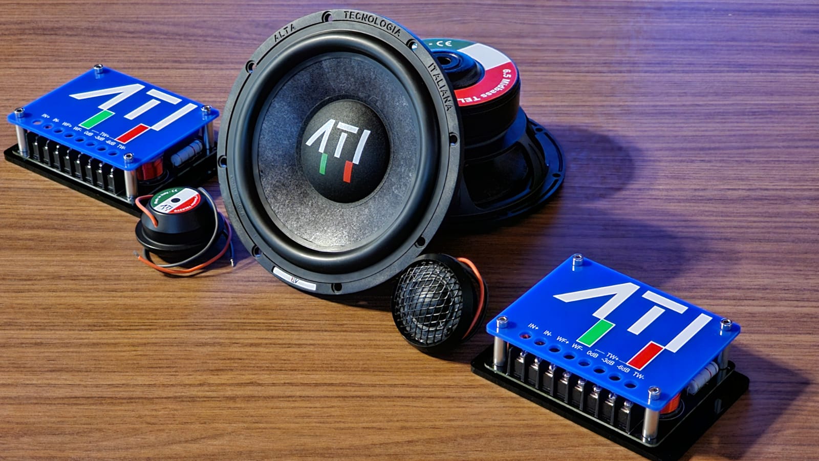 ATI Italy – Telesto X6.1 Two Way speaker system with Crossover – DM ...