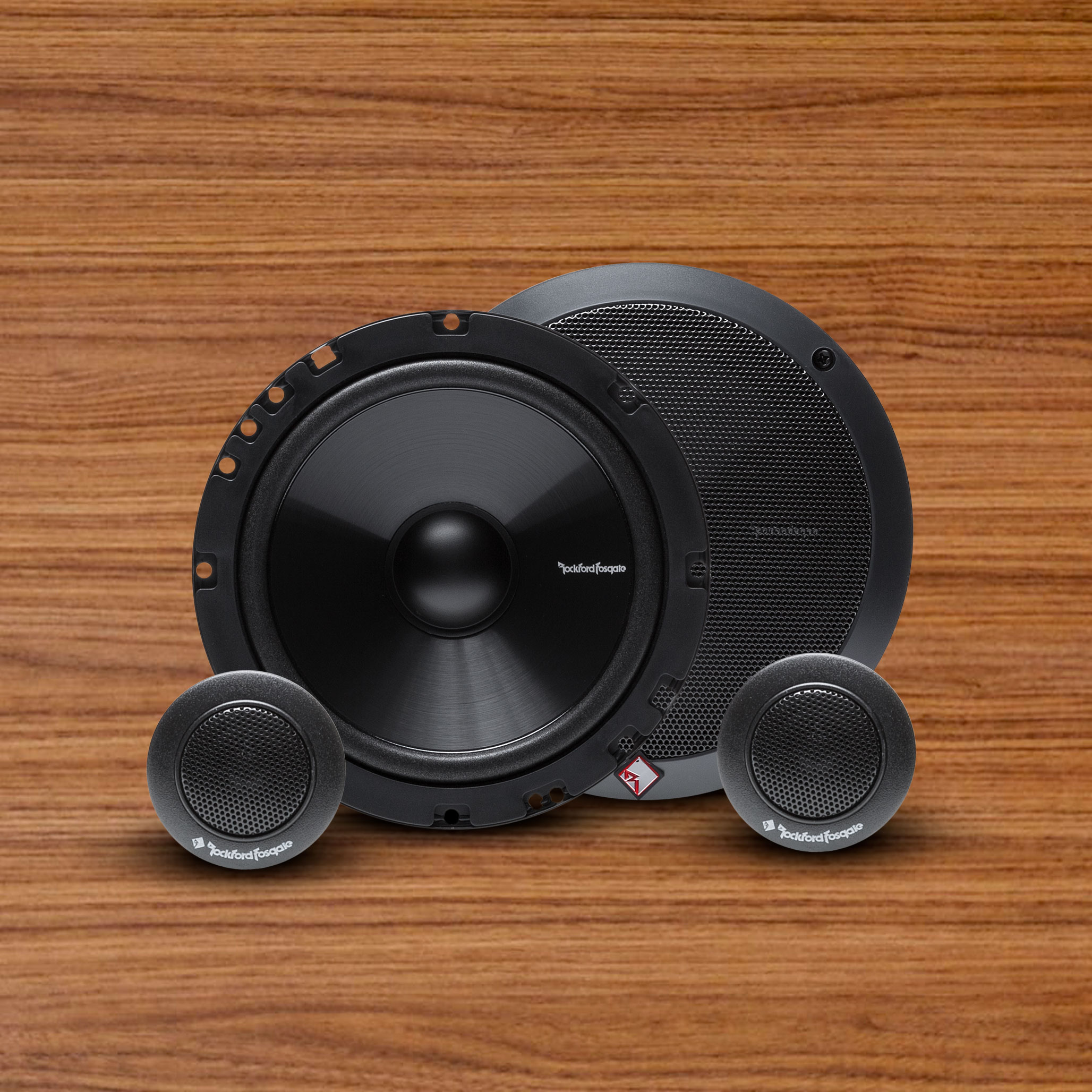 R1675-S Rockfort Fosgate Prime 16.5 cm (6.75″) 2 way Component System ...