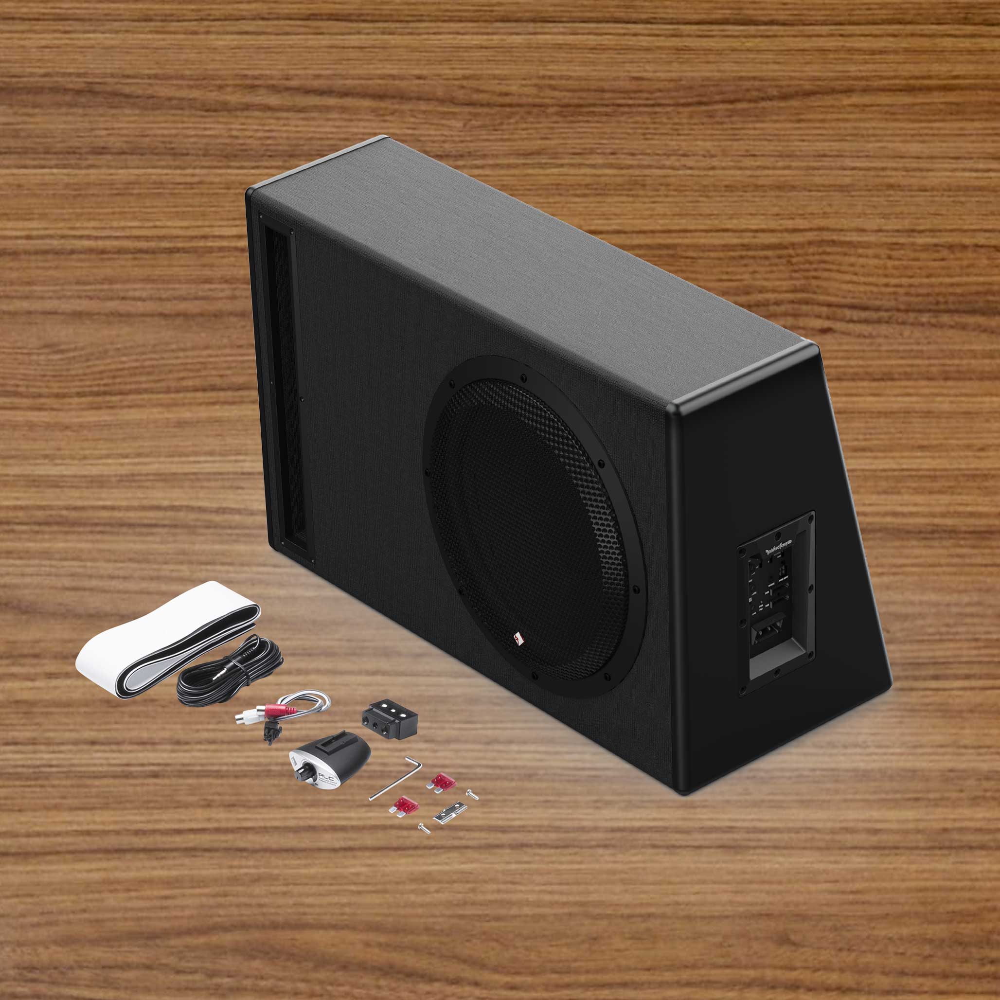 P500-12P Rockfort Fosgate Punch 30 cm (12″) 500-Watt Powered Enclosure ...