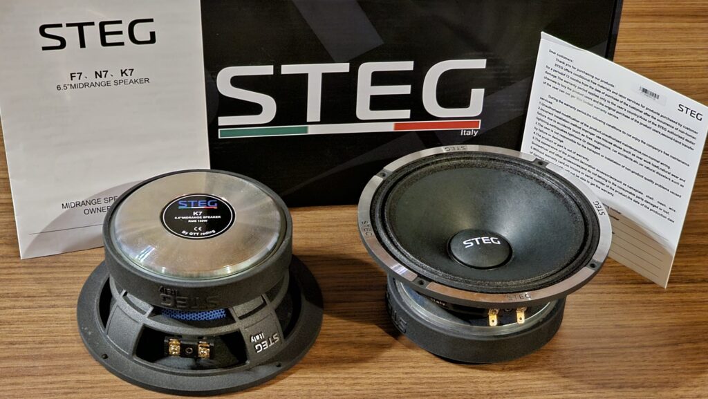 Steg K7 midrange hi efficiency – DM Sound – Audiophile Speakers