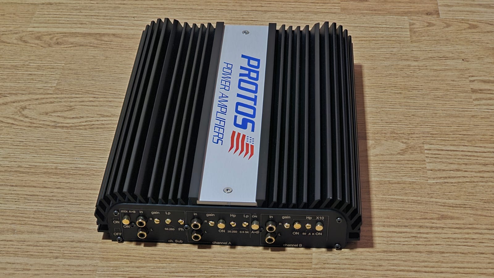 Protos VRz 5.500 Full Mosfet Amplifier – DM Sound – Audiophile Speakers