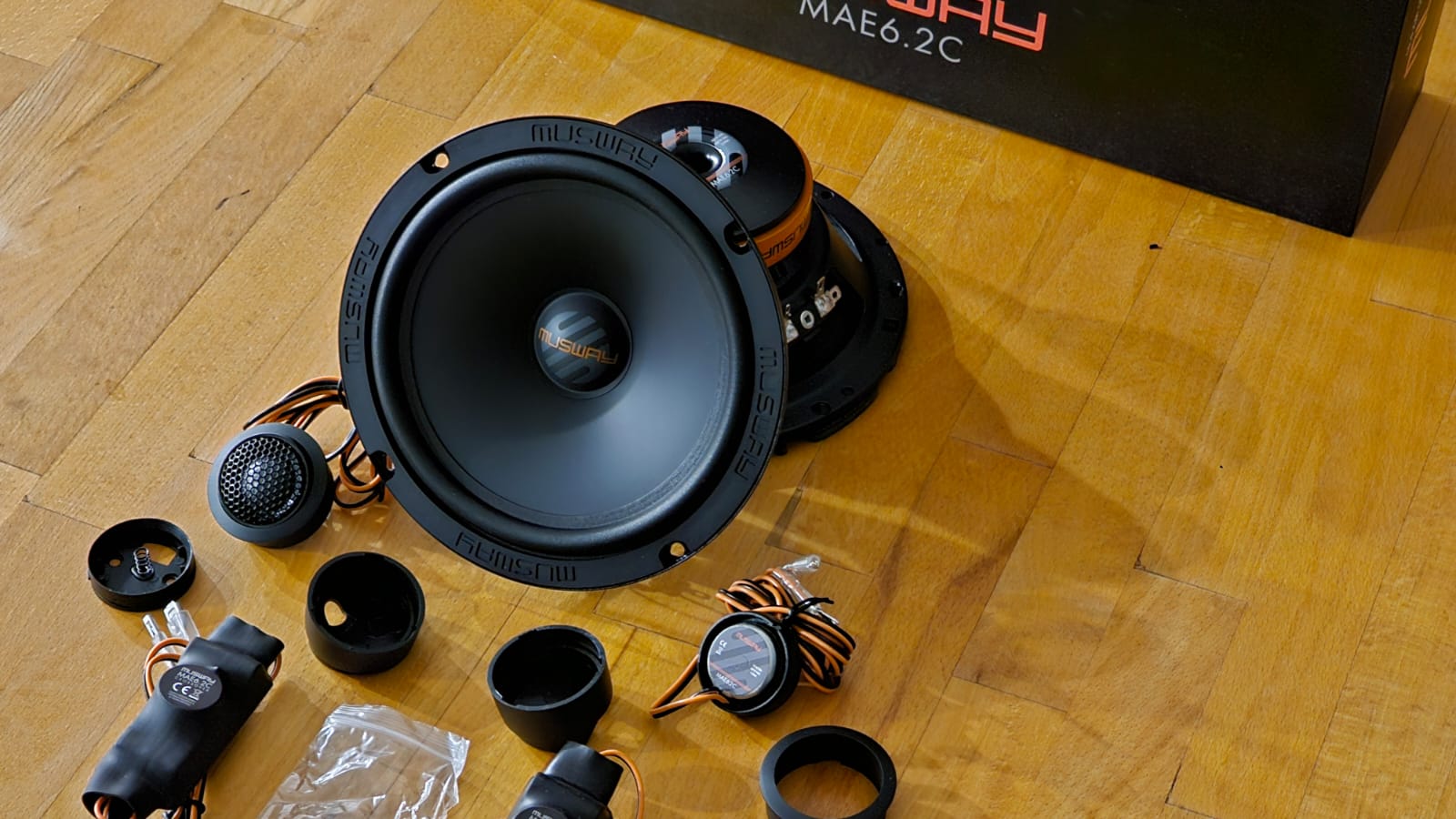 MUSWAY MAE6.2C 16,5 Cm (6.5”) 2 Way Component System – DM Sound ...