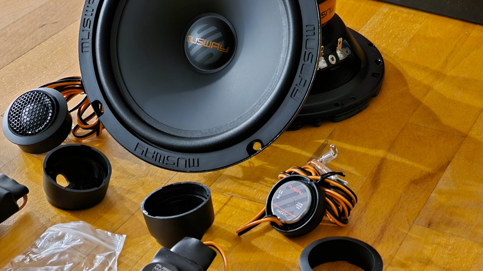 MUSWAY MAE6.2C 16,5 Cm (6.5”) 2 Way Component System – DM Sound – Audiophile Speakers