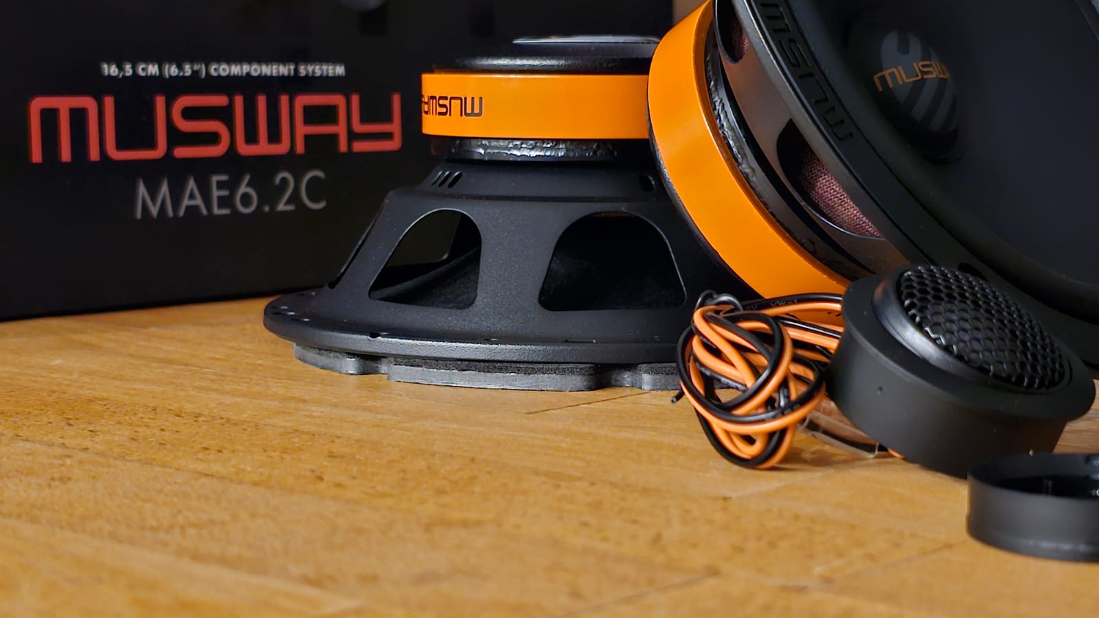 MUSWAY MAE6.2C 16,5 Cm (6.5”) 2 Way Component System – DM Sound – Audiophile Speakers