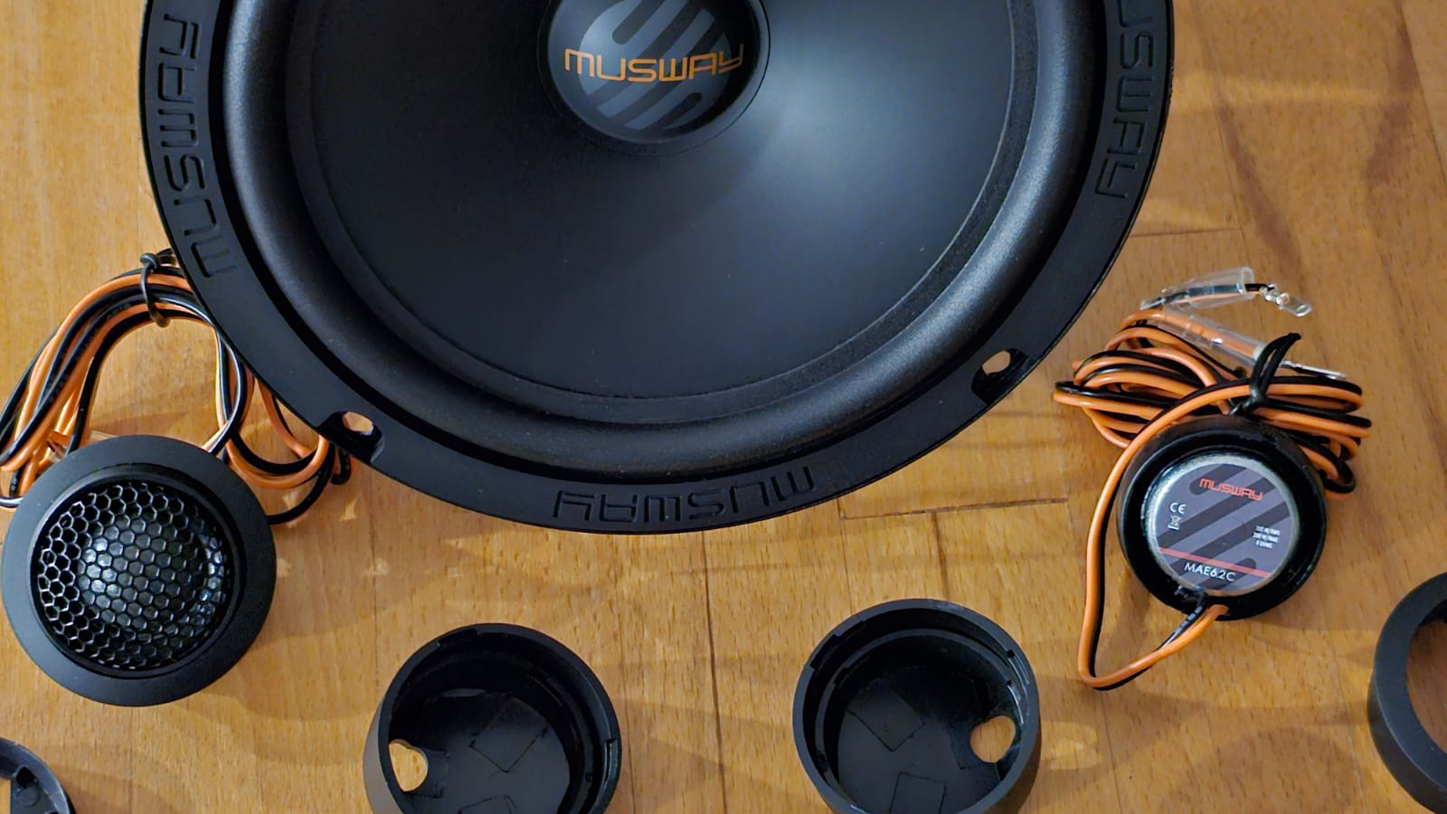 MUSWAY MAE6.2C 16,5 Cm (6.5”) 2 Way Component System – DM Sound – Audiophile Speakers