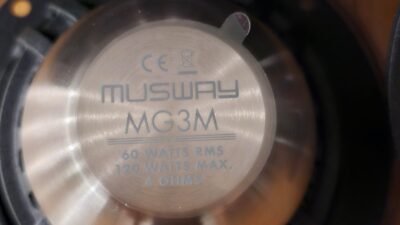 MUSWAY MG3M 7,5 Cm (3”) Midrange Speakers – DM Sound – Audiophile Speakers