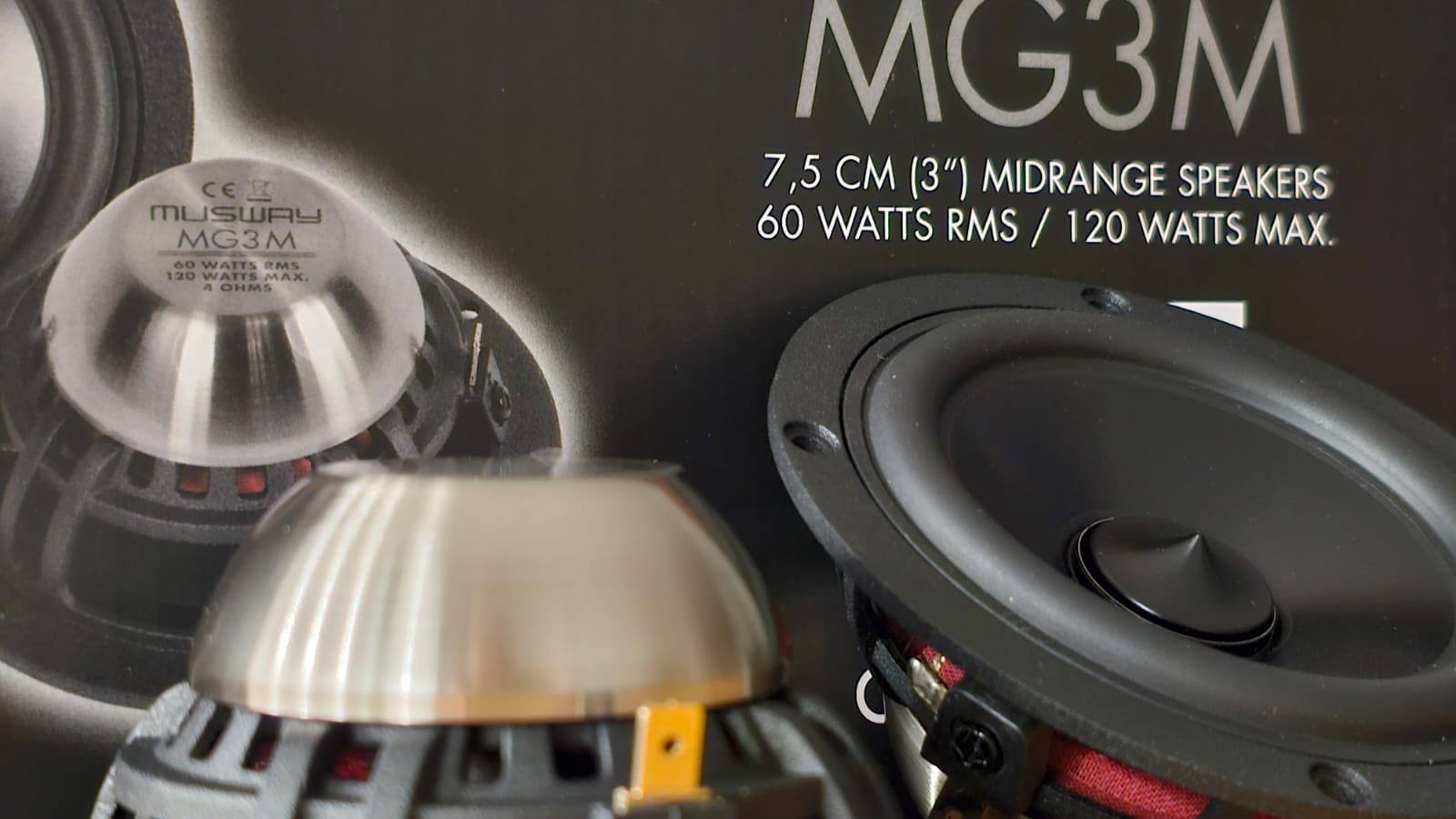 MUSWAY MG3M 7,5 Cm (3”) Midrange Speakers – DM Sound – Audiophile Speakers