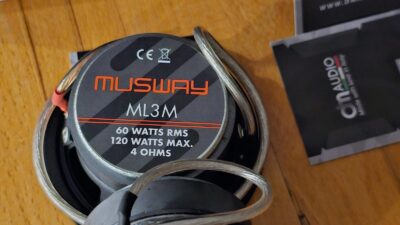 MUSWAY ML3M 7,5 Cm (3”) Midrange Speakers – DM Sound – Audiophile Speakers
