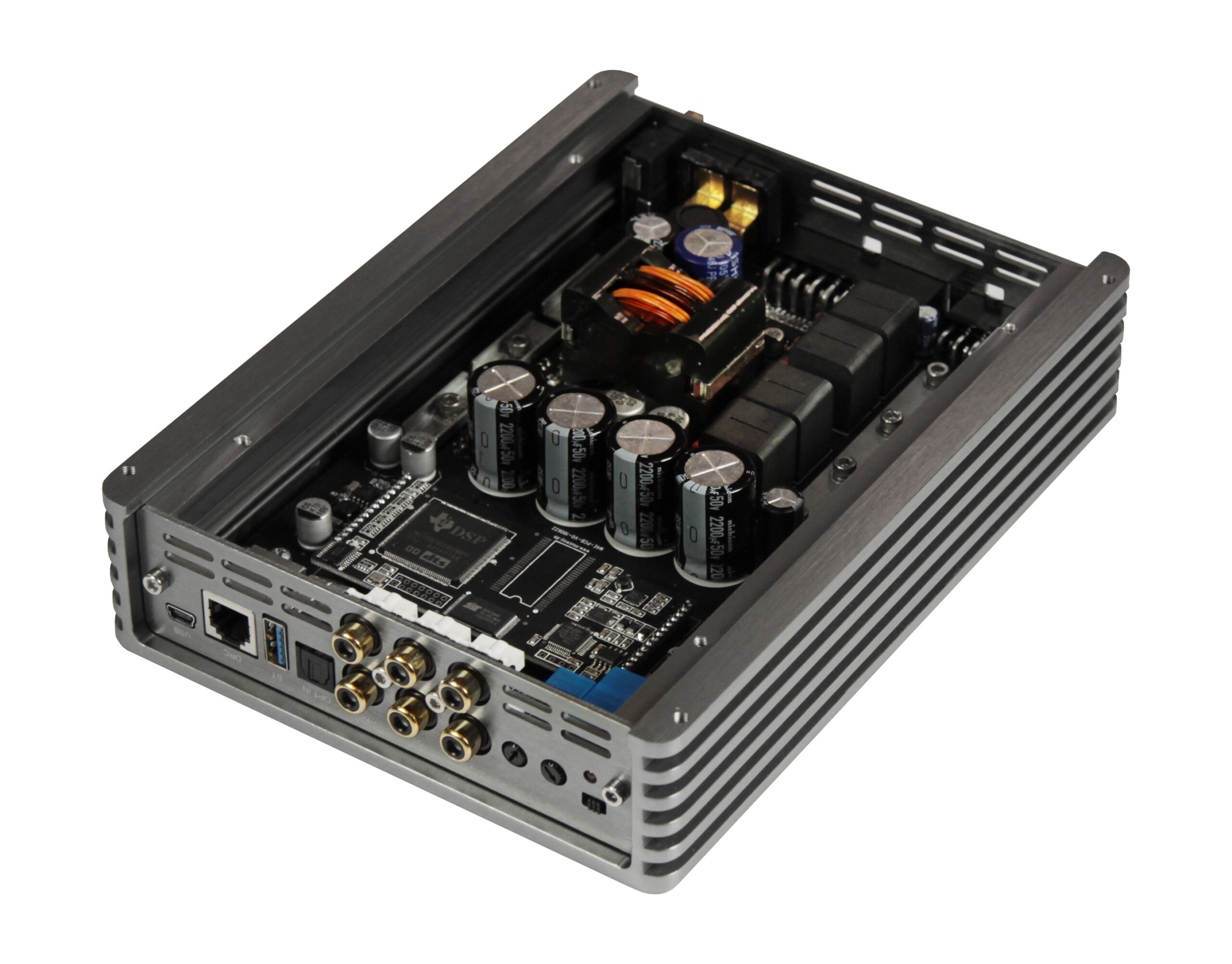 MUSWAY M4+v3 4 Channel Class D Amplifier With 8 Channel DSP – DM Sound – Audiophile Speakers