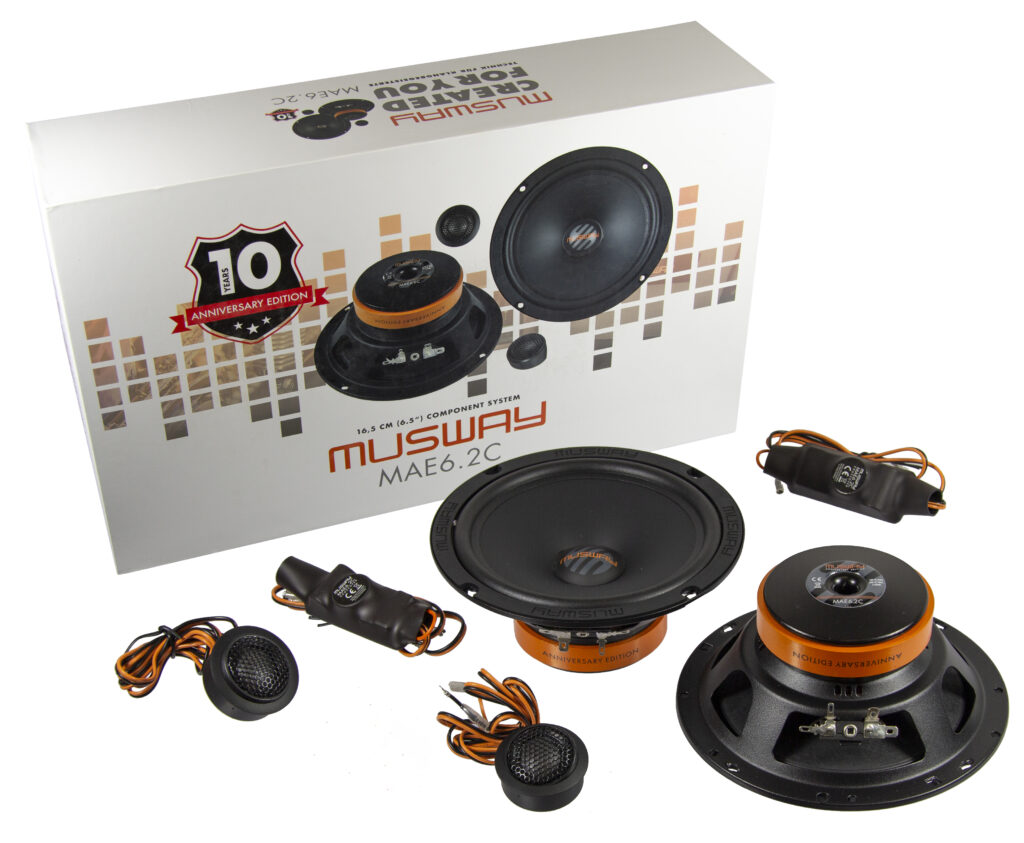 MUSWAY MAE6.2C 16,5 Cm (6.5”) 2 Way Component System – DM Sound – Audiophile Speaker