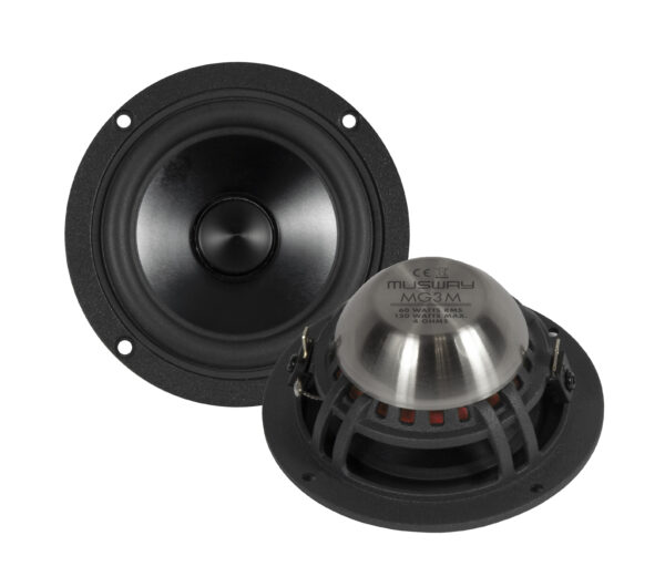 MUSWAY MG3M 7,5 Cm (3”) Midrange Speakers – DM Sound – Audiophile Speakers