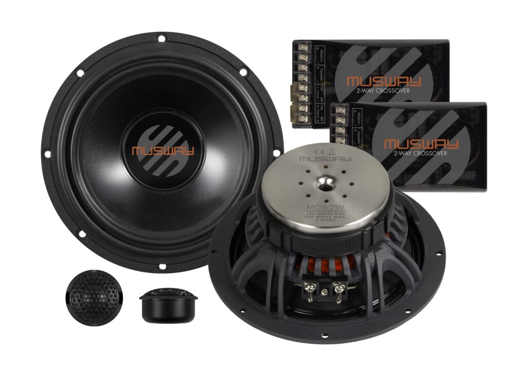 MUSWAY MG6.2C 16,5 Cm (6.5”) 2 Way Component System – DM Sound – Audiophile Speaker